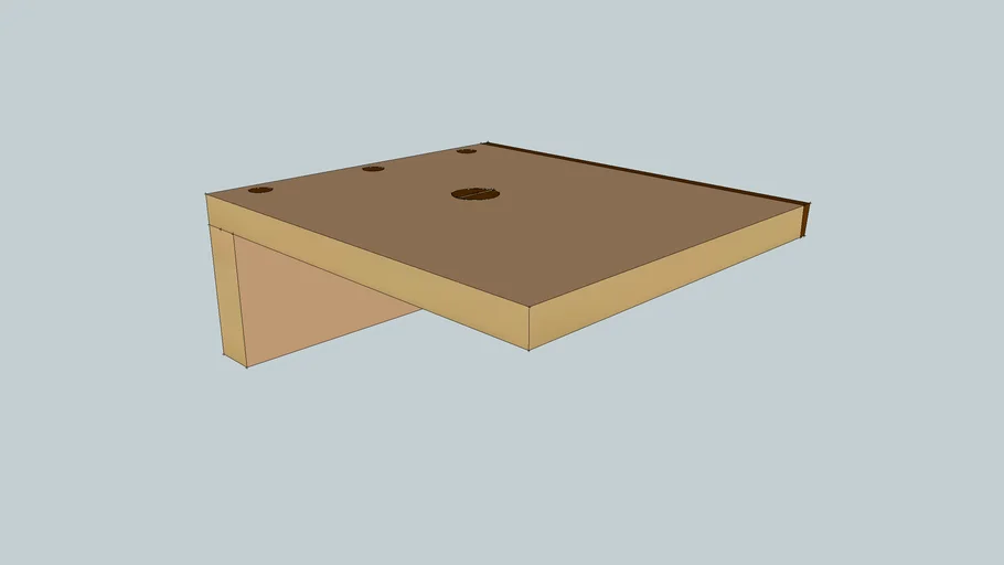 Bench planing stop | 3D Warehouse