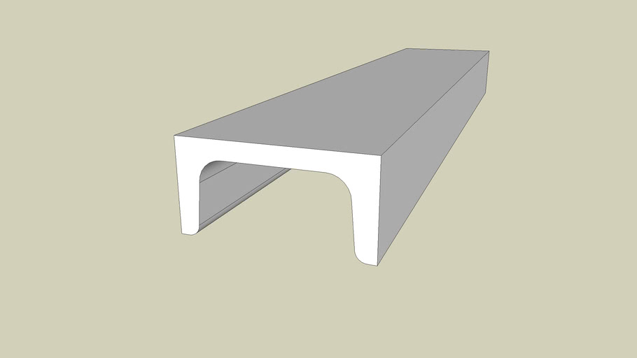 Profile UNP 50x25 | 3D Warehouse