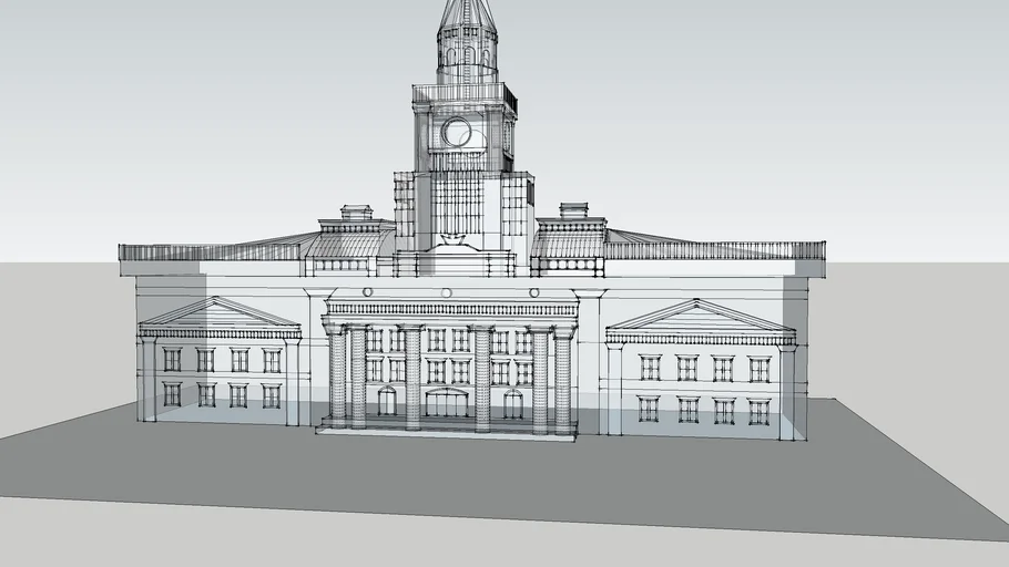 classical building | 3D Warehouse