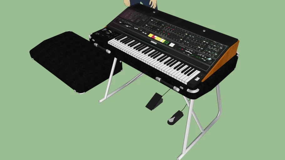 Yamaha CS-80 Synthesizer | 3D Warehouse