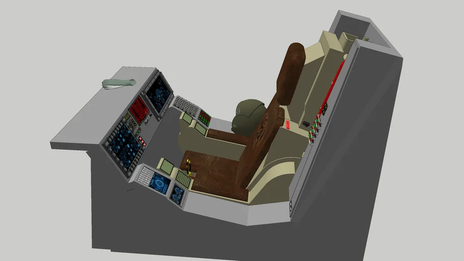 Sci-fi ejection seat...sort of | 3D Warehouse