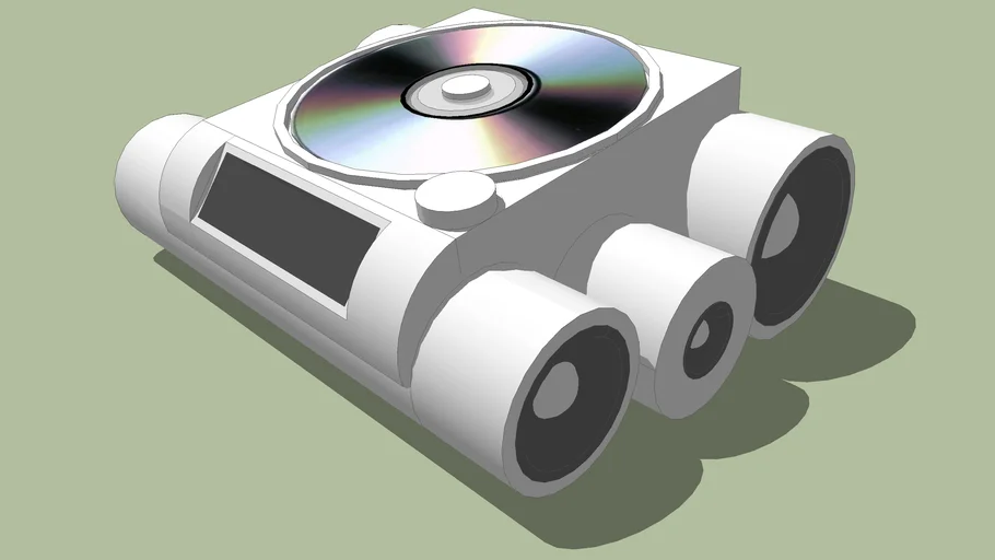Audio MP3 (CD/DVD) Player | 3D Warehouse