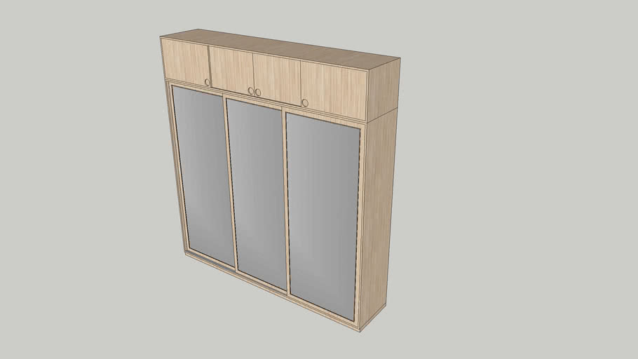 DIY Wardrobe with dynamic sliding doors | 3D Warehouse