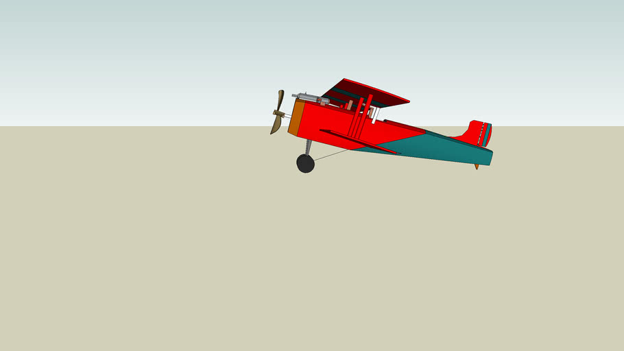 ww1 biplane | 3D Warehouse