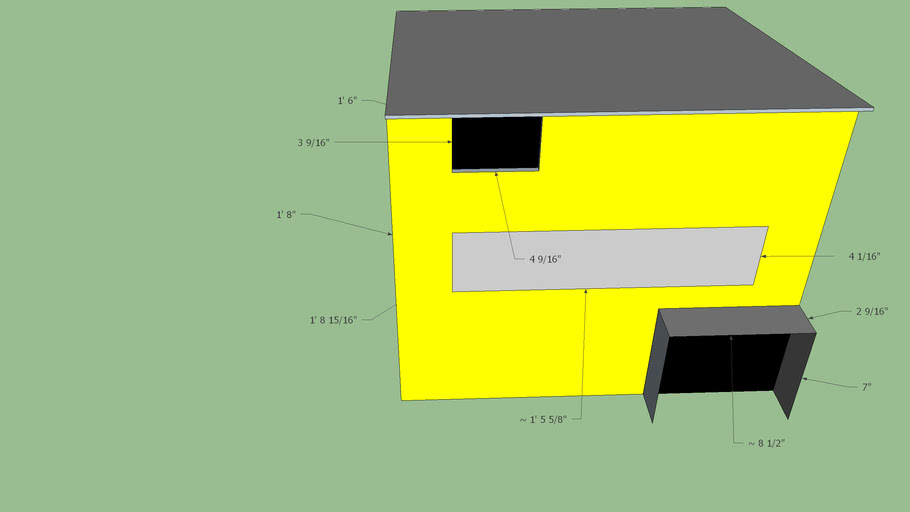 Speed camera bird box | 3D Warehouse