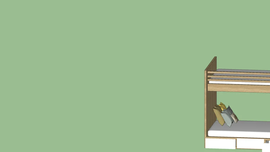 Bunk Bed | 3D Warehouse