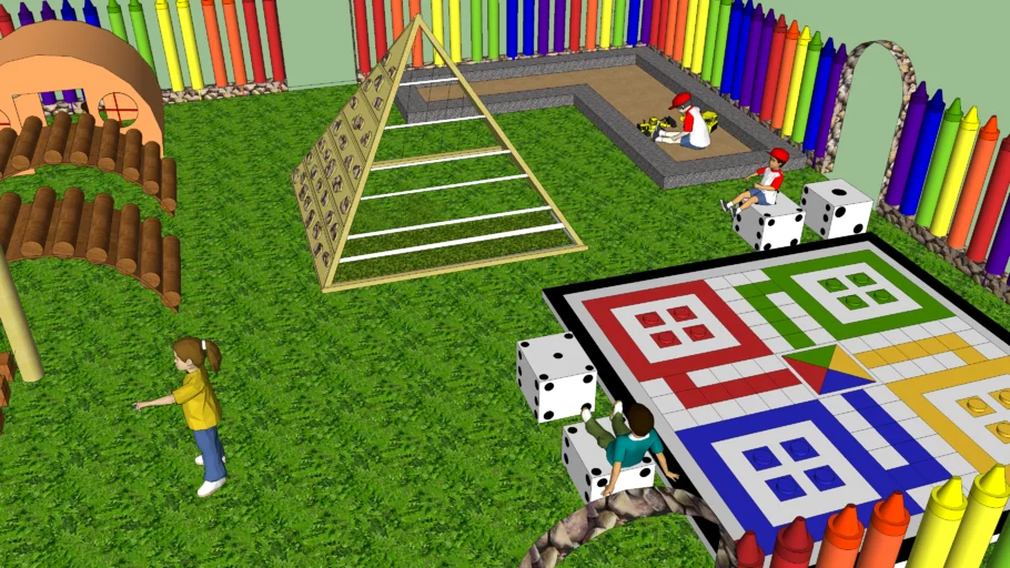 Playground For Kids | 3D Warehouse
