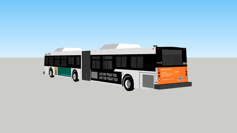 1998 new flyer d60lf | 3D Warehouse
