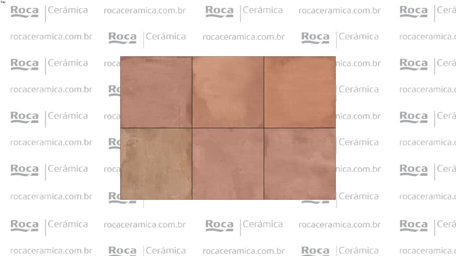 Porcelanato Ret Roca Acetinado Cotto Rossy ST (1,20x1,20cm-2,85m2/CX ...