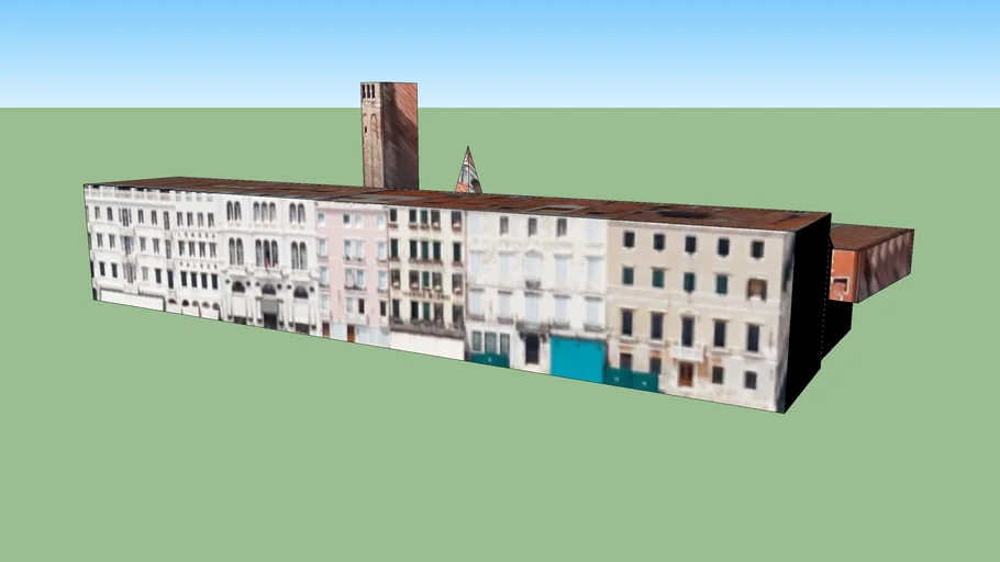 Edificio en Venecia, Italia | 3D Warehouse