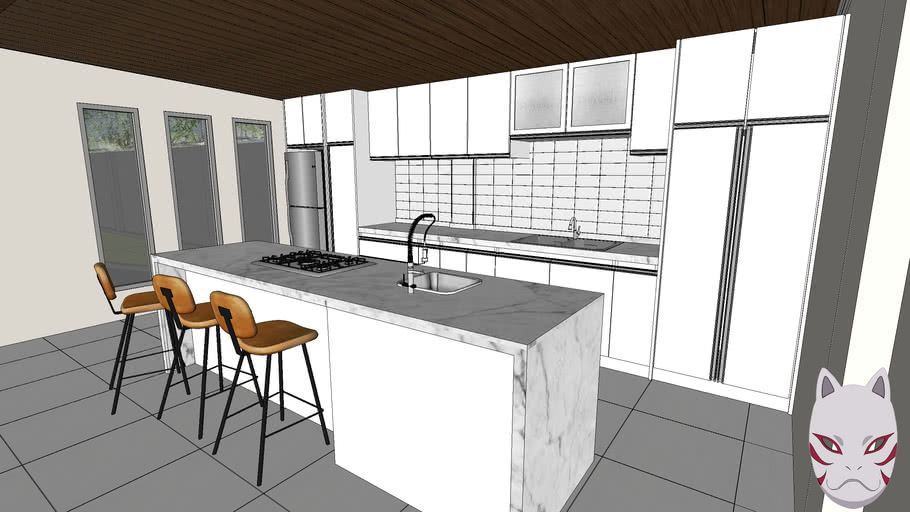 Modular Kitchen | 3D Warehouse