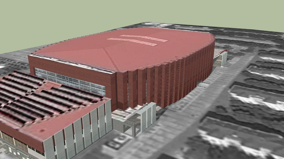 USTB Gymnasium 2011version | 3D Warehouse