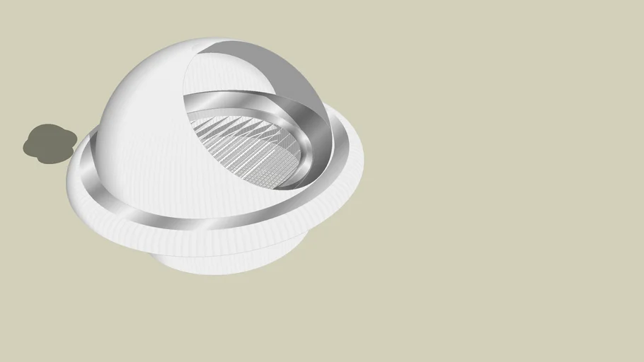 outdoor ventilation grille | 3D Warehouse