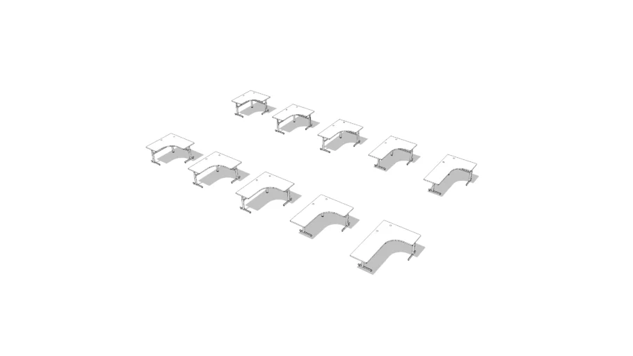 Watson Seven Extended Corner Arc with Impulse Crank Base | 3D Warehouse