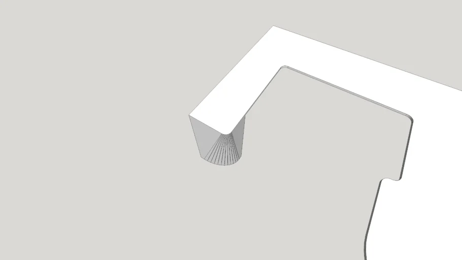 Mesa 'U' Ergonômica - Layout | 3D Warehouse