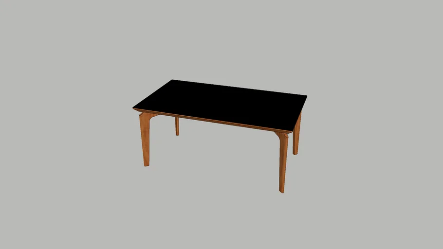 Mesa de Jantar - Fábrica: Sier - Modelo: Madson - 160x90 | 3D Warehouse