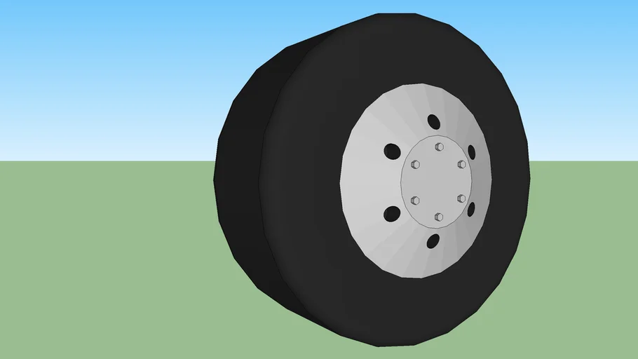 Simple Wheel 3 | 3D Warehouse
