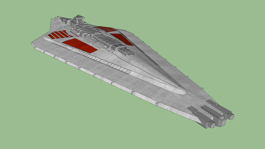 Mandator class star dreadnaught 'Pride of the Core' Republic version ...
