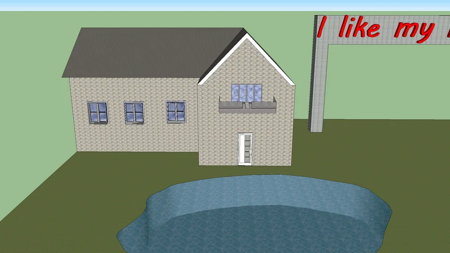 maison simple | 3D Warehouse