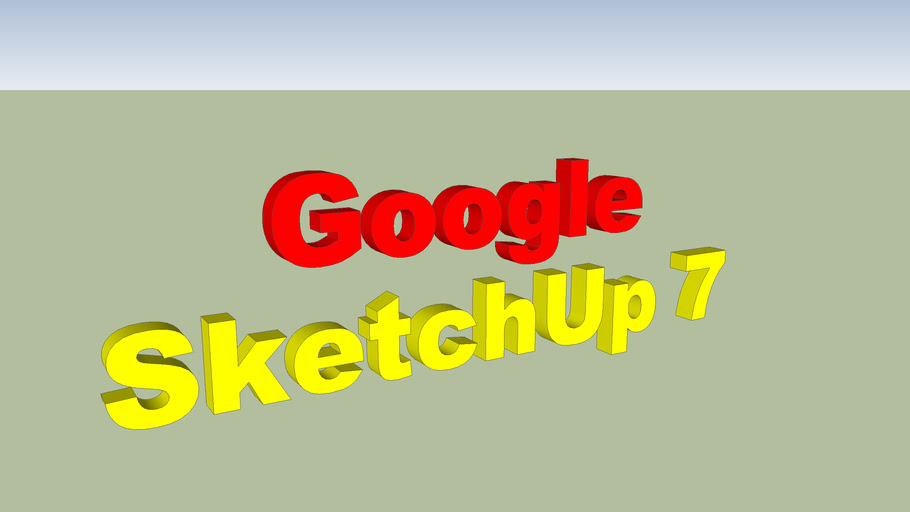 Google SketchUp 7 | 3D Warehouse