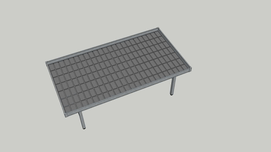 Eb & Flow Bench | 3D Warehouse
