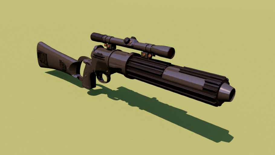 Blastech EE-3 Carbine rifle (ROTJ version) | 3D Warehouse