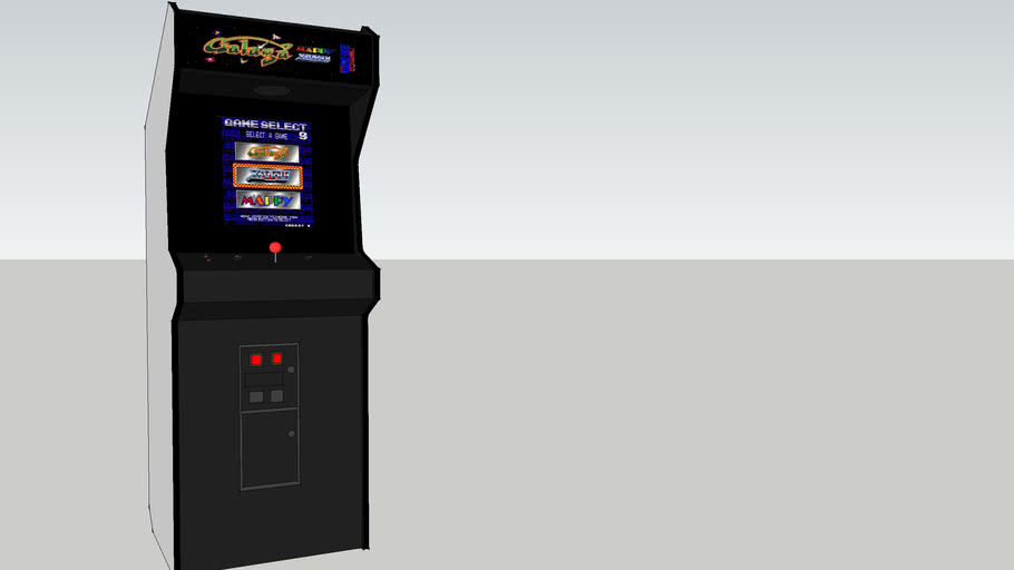 Namco Classic Collection Volume 1 arcade game | 3D Warehouse