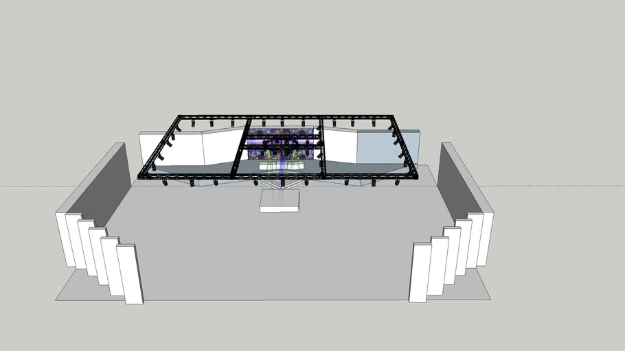 led wall&projector | 3D Warehouse