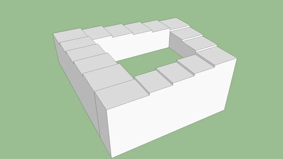 Penrose Stairs | 3D Warehouse