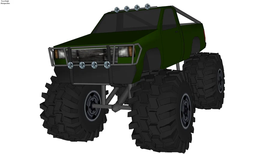 Monster truck | 3D Warehouse
