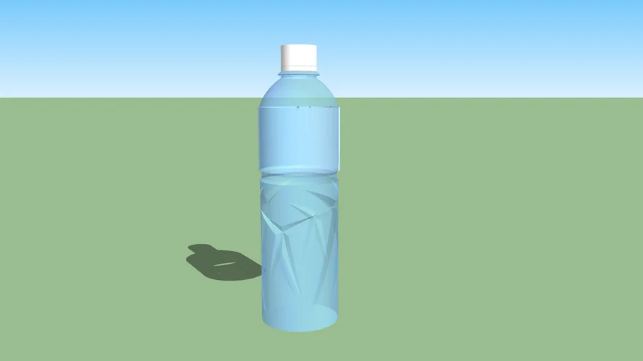 Package water bottle | 3D Warehouse