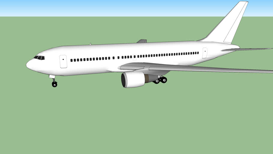 Template - Boeing 767-200/200ER | 3D Warehouse