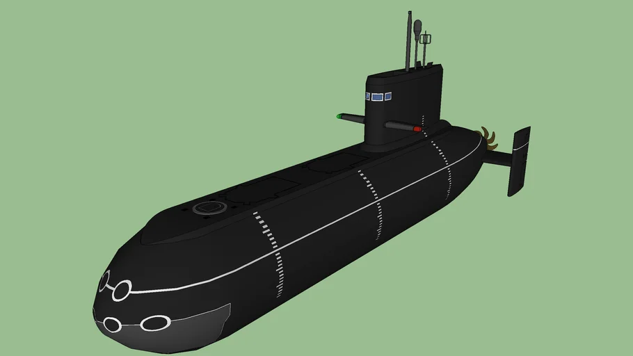 Russian (Mini) Nuclear Submarine | 3D Warehouse