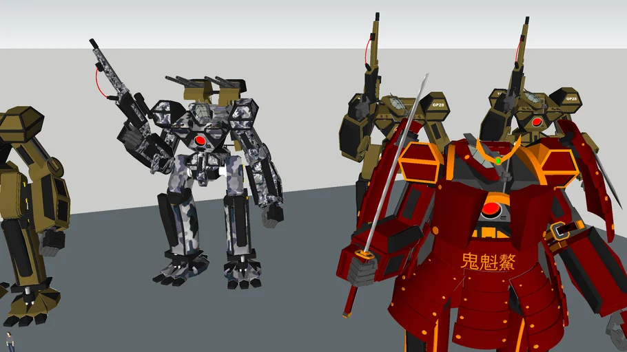 Tyrant Robot | 3D Warehouse