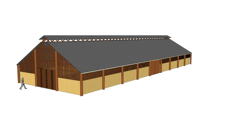 Barns In Sketchup