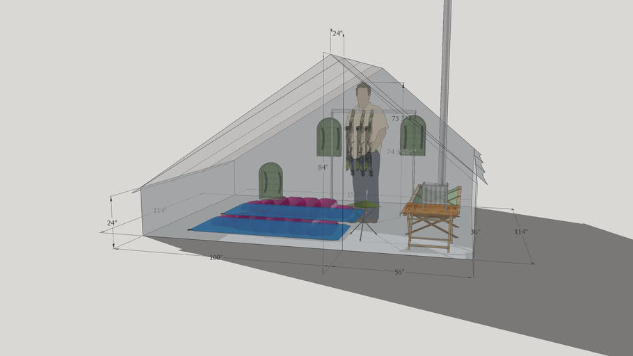 Tent Ridge Line 8-9-2016 | 3D Warehouse