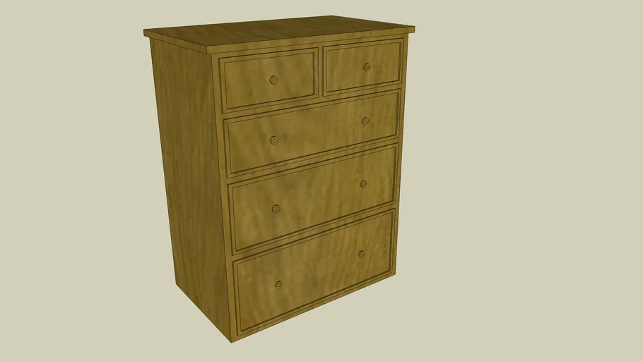 chest of drawers | 3D Warehouse