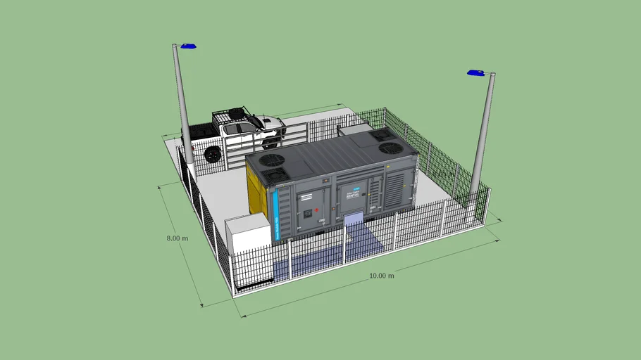 Atlas Copco Power Module 1500 | 3D Warehouse