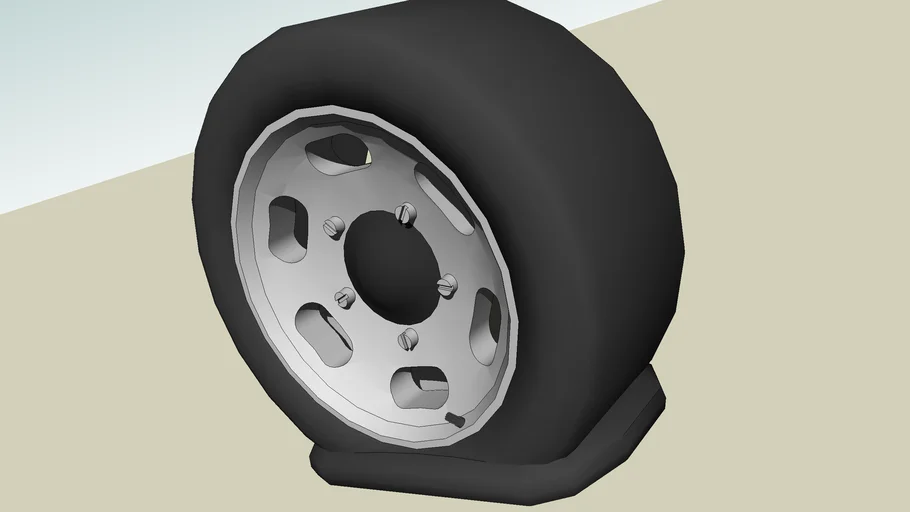 Flat Tire | 3D Warehouse