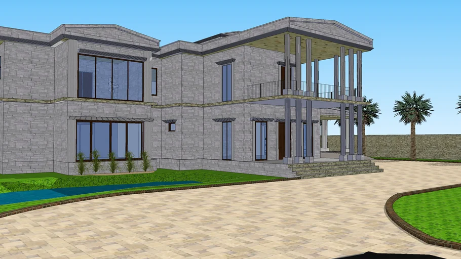 Greek style house | 3D Warehouse