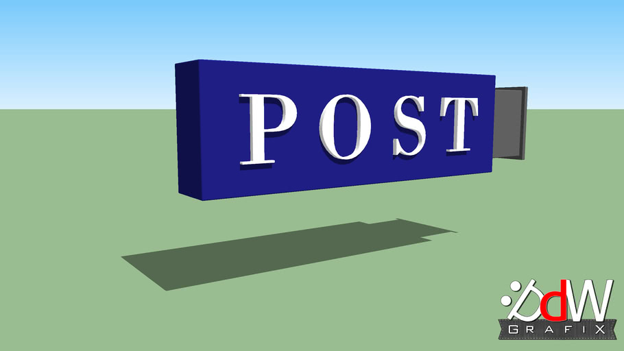 PTT Post Lichtbak | 3D Warehouse