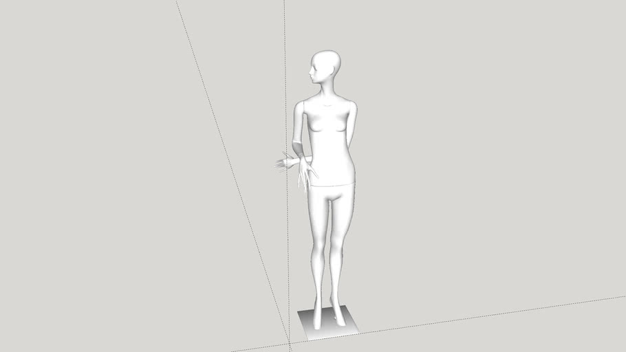 Schläppi 6000 Aloof Mannequin | 3D Warehouse