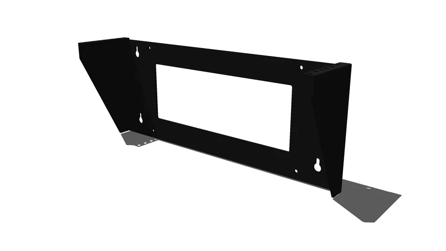 Vertical Wall Mount Rack | 3D Warehouse