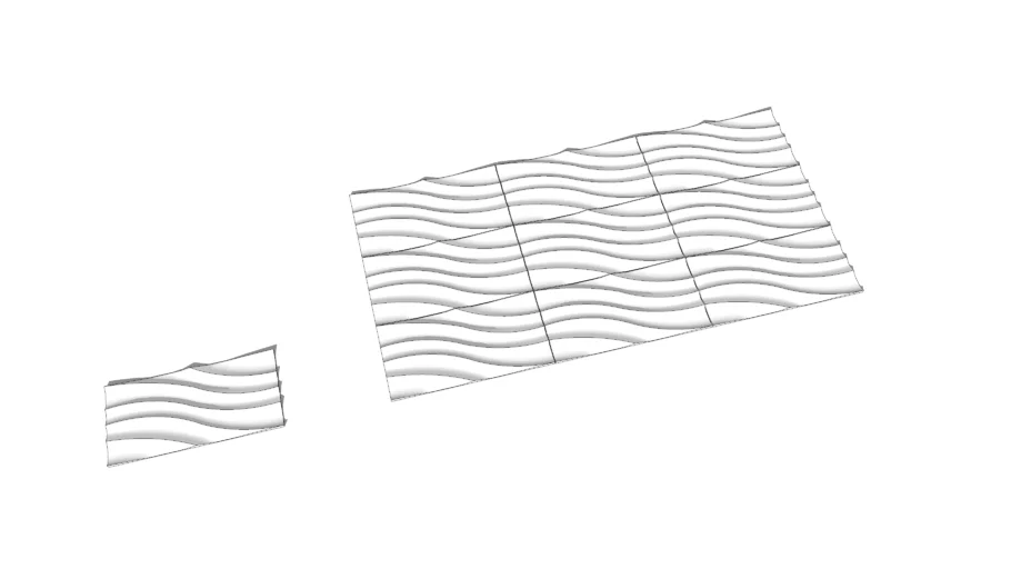 Wall 3D panel | 3D Warehouse