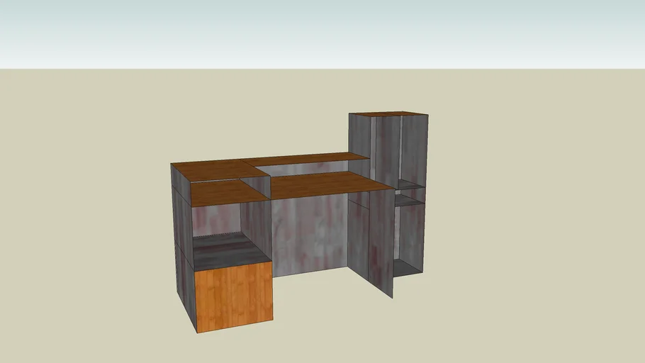 Computer Desk | 3D Warehouse