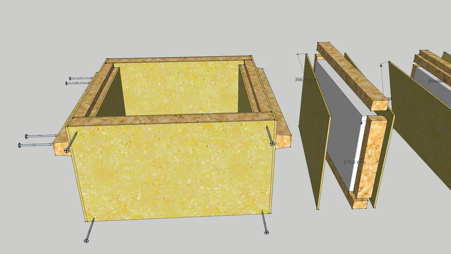 Alpine hive box | 3D Warehouse