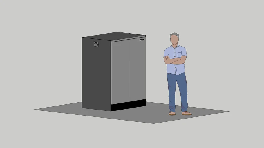 IBM 2821 CONTROL UNIT | 3D Warehouse