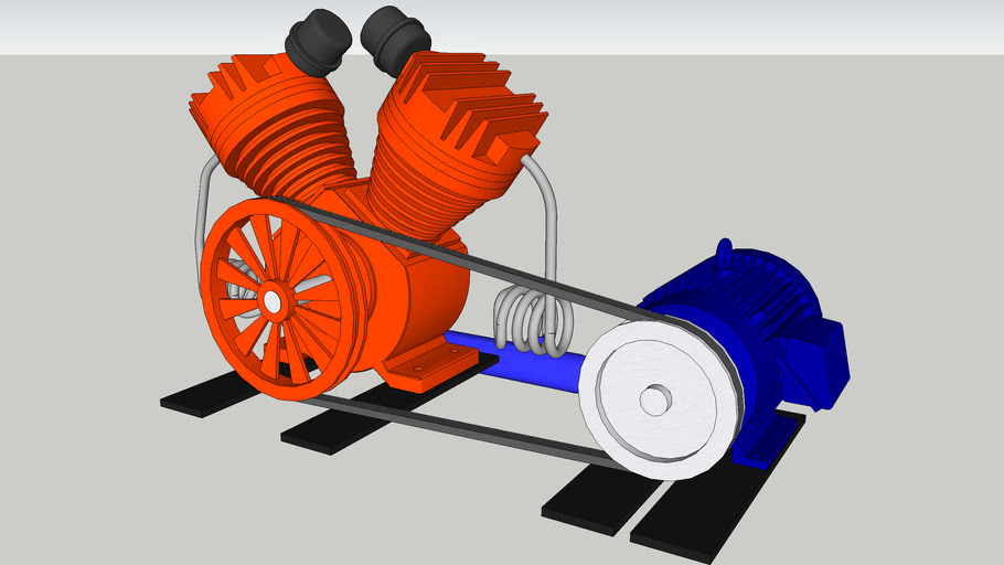 Compressor Pump | 3D Warehouse