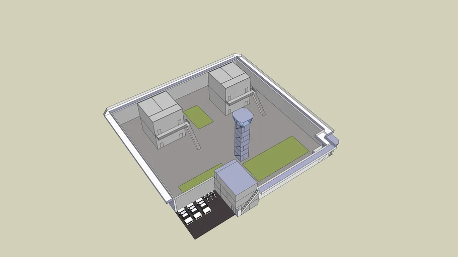 Private Prison | 3D Warehouse