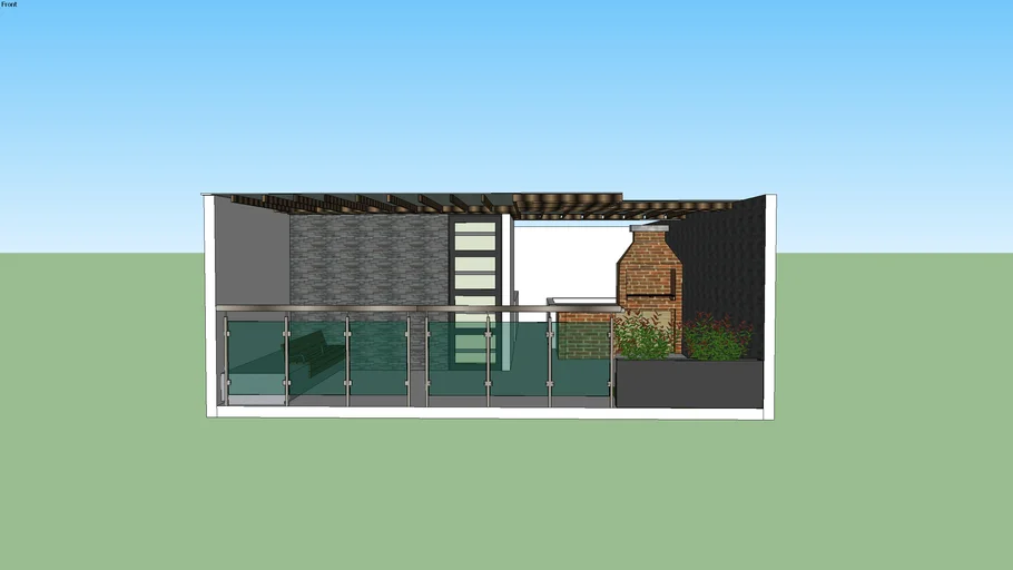 terraza playa | 3D Warehouse